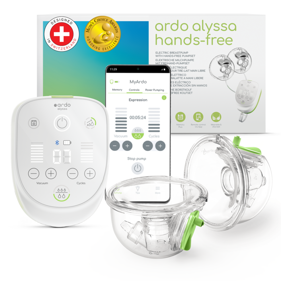Alyssa Hands-Free Breast Pump - power pumping pump